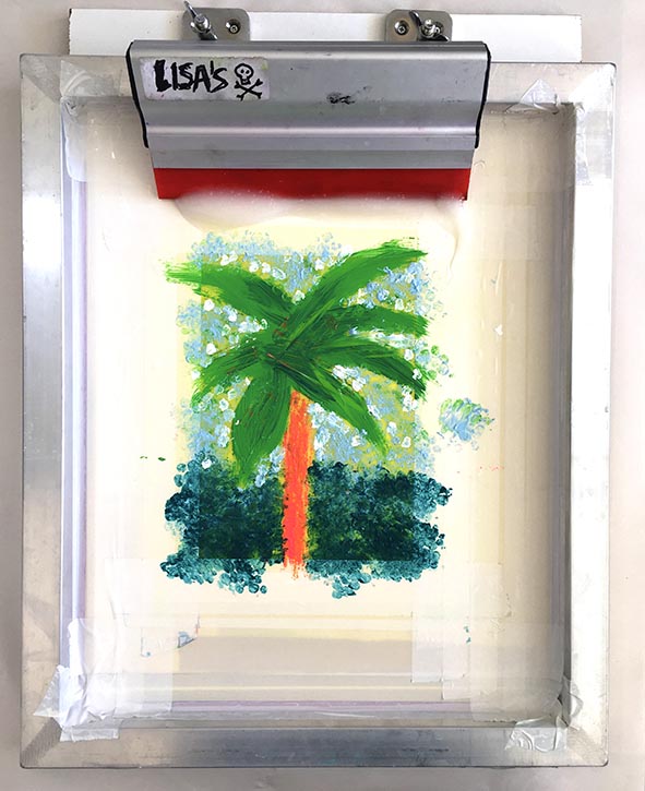 Mono Screen Printing | LCC Printmaking, Book Arts and Letterpress