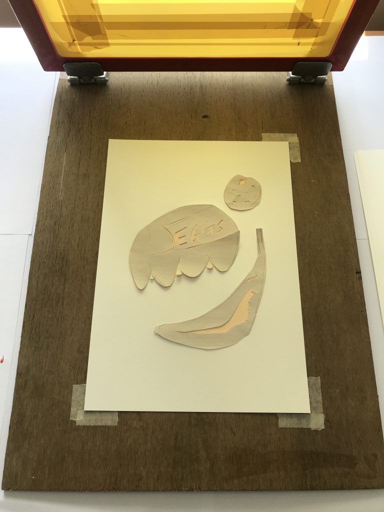 Stencil Screen Printing From Home | LCC Printmaking, Book Arts and ...